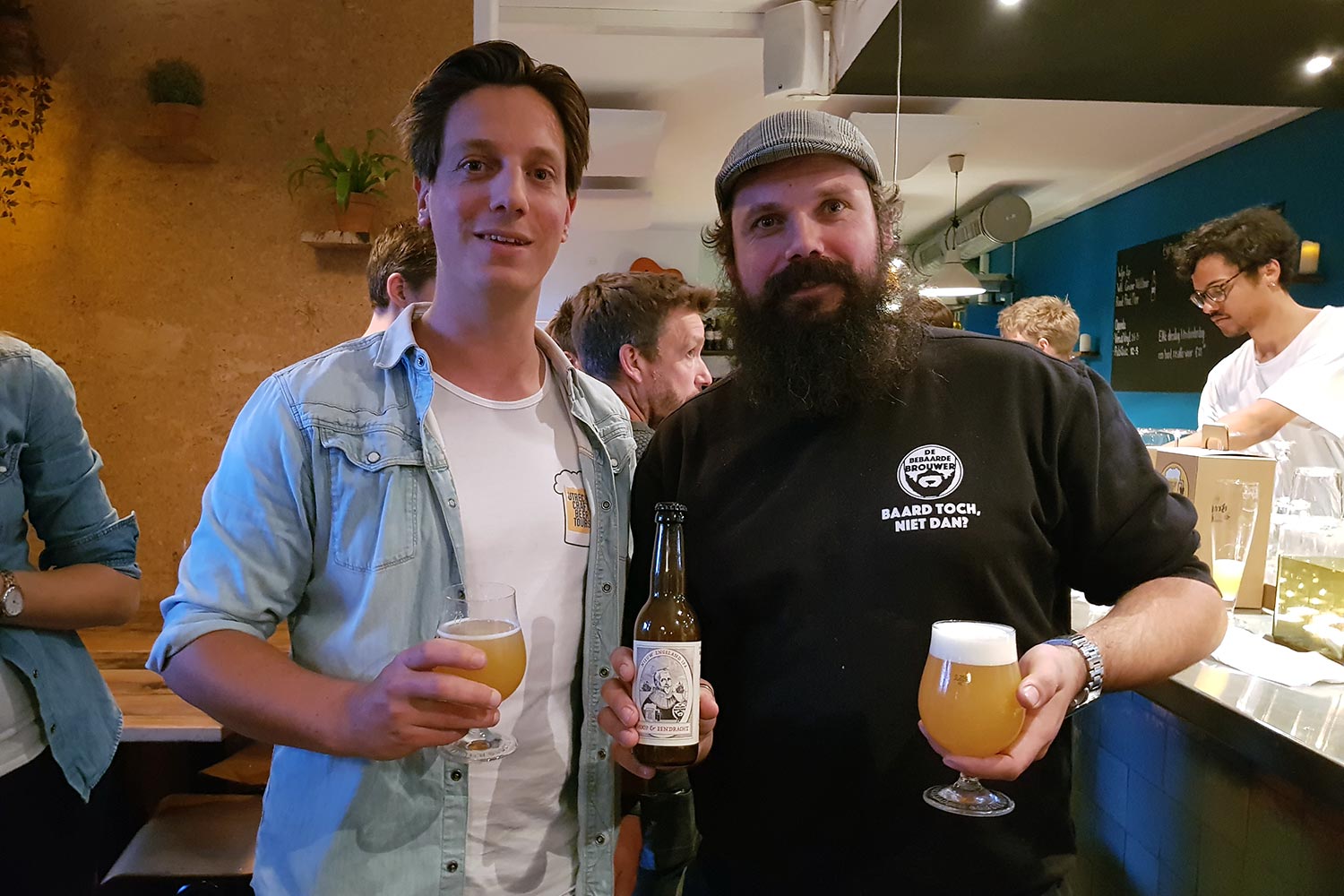 Proosten op Nieuw Engeland IPA